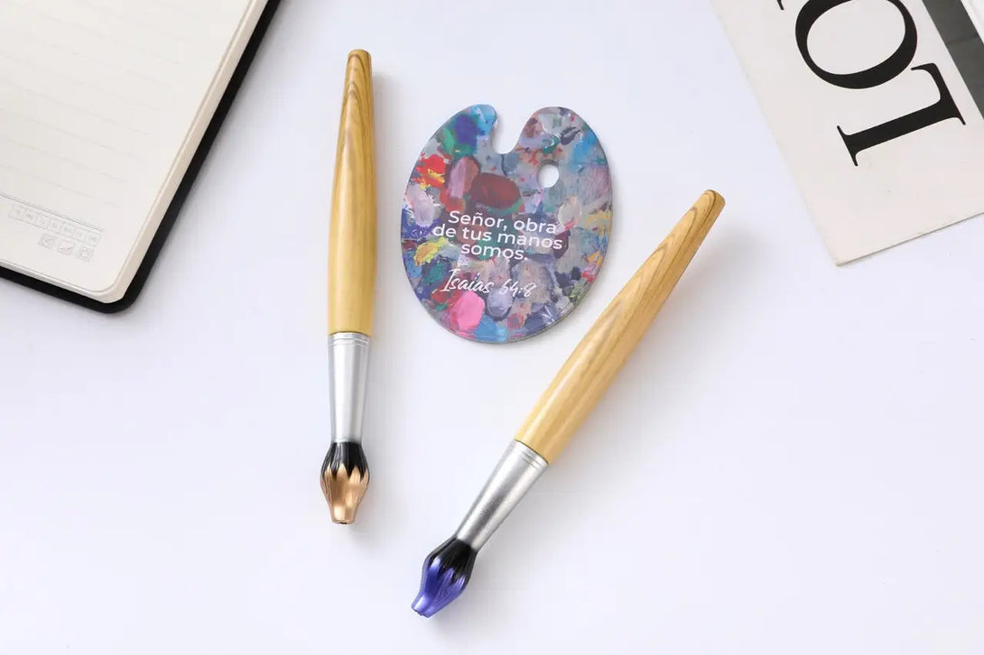 Pack creativo 2 bolis + sticky notes. Artista | Mundo Biblia
