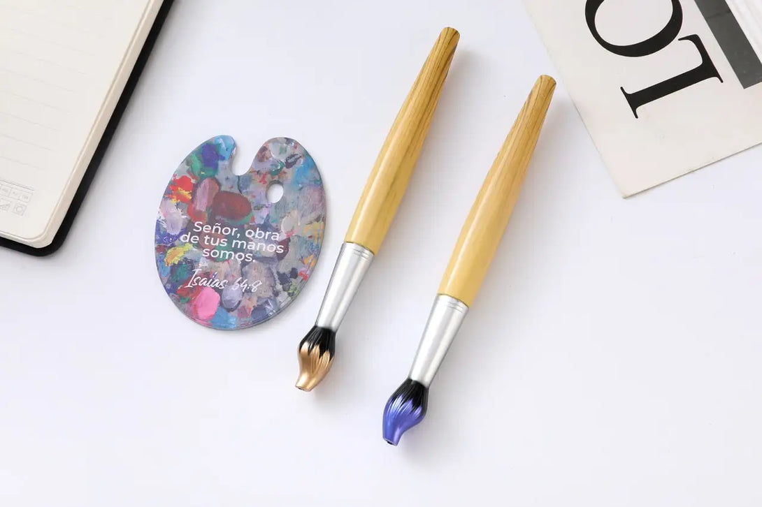 Pack creativo 2 bolis + sticky notes. Artista | Mundo Biblia